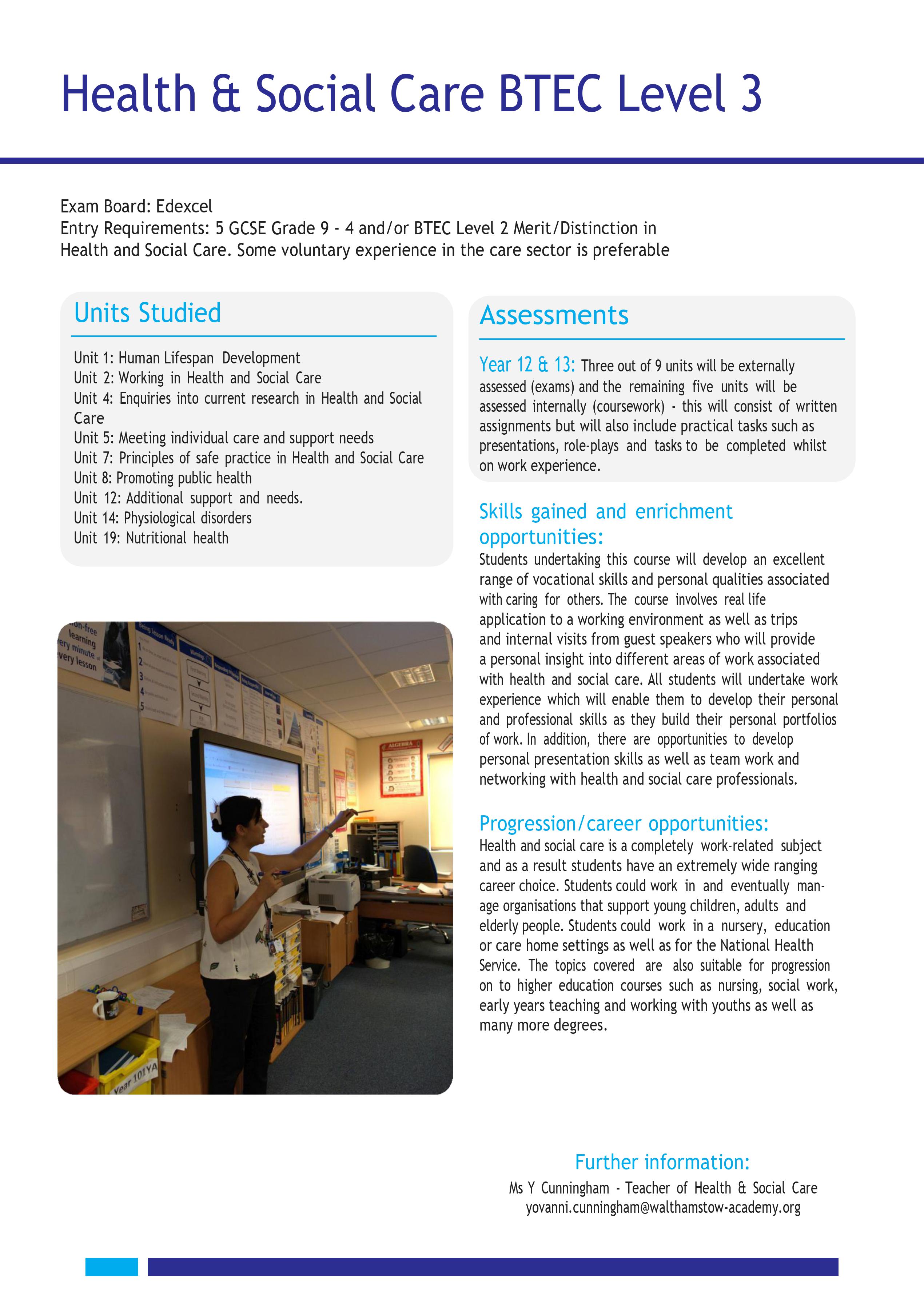 Health & Social Care